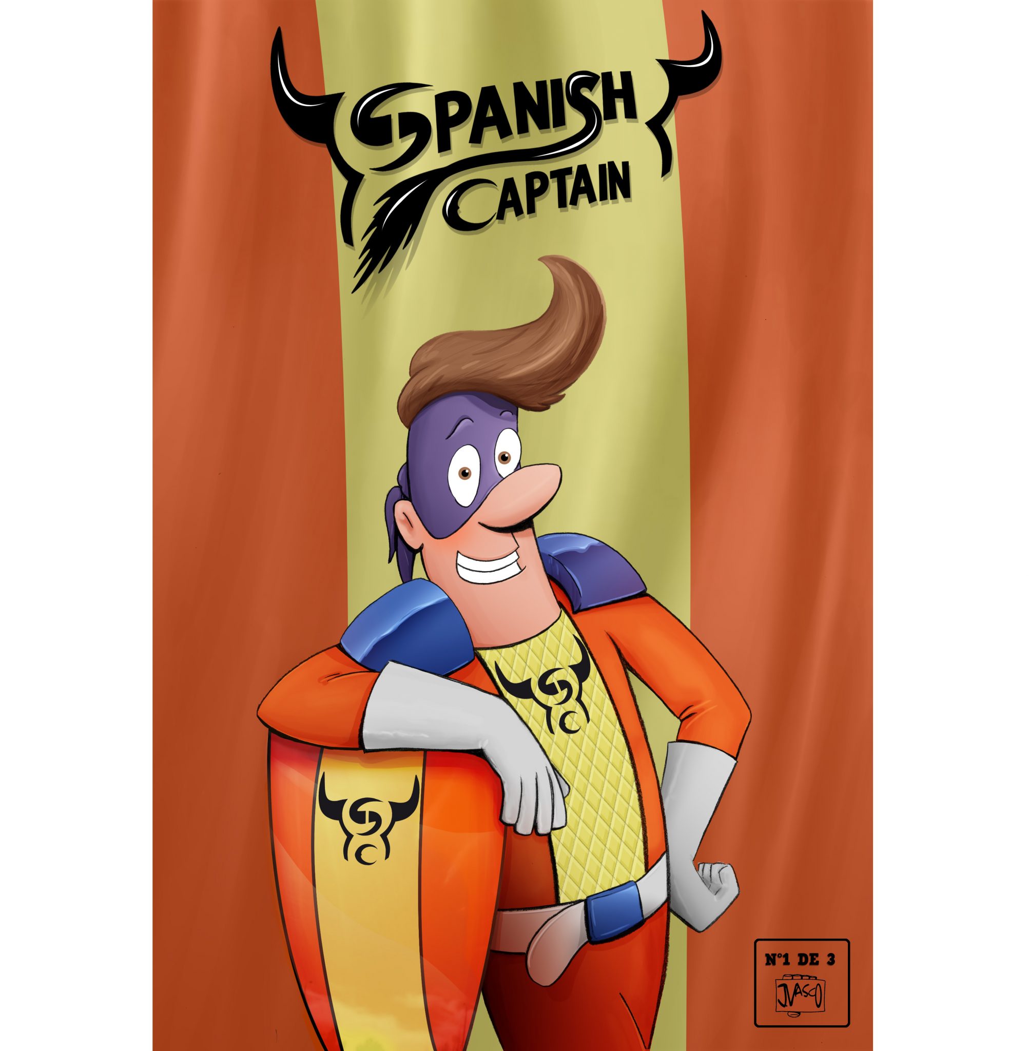 SPANISH CAPTAIN - Juan Vasco (Ilustrador y dibujante de cómics)